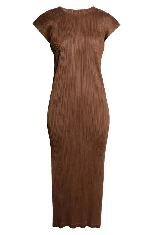 Issey Miyake Pleated Midi Dress