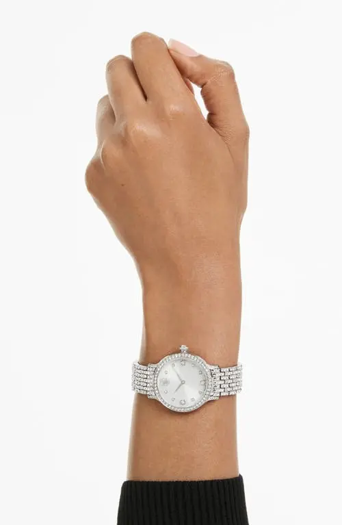 SWAROVSKI Imber Crystal Bezel Bracelet Watch - Silver