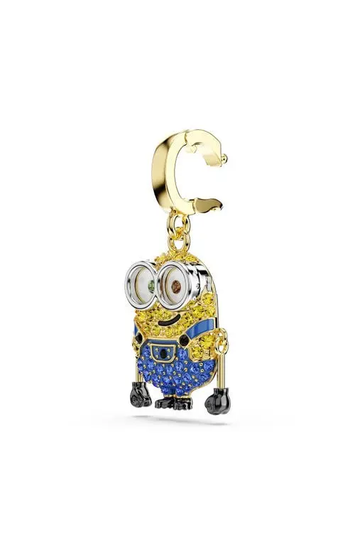 SWAROVSKI Minions® Bob Crystal Charm - Gold/multi