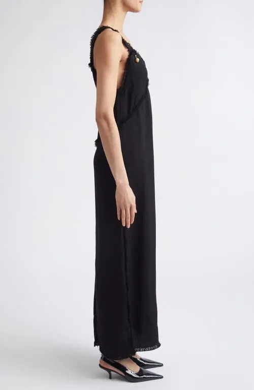 TOTEME Fringe Maxi Slipdress