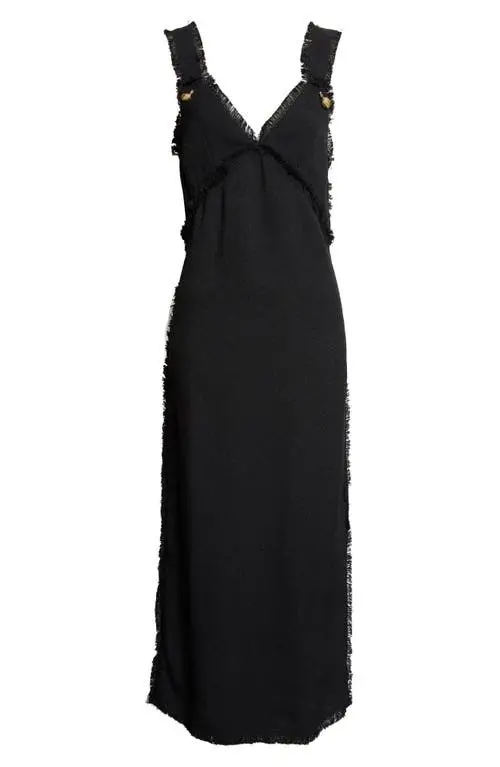TOTEME Fringe Maxi Slipdress
