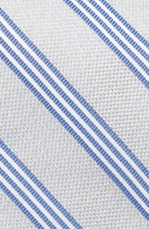 Nordstrom Striped Silk Jacquard Neck Tie - Blue