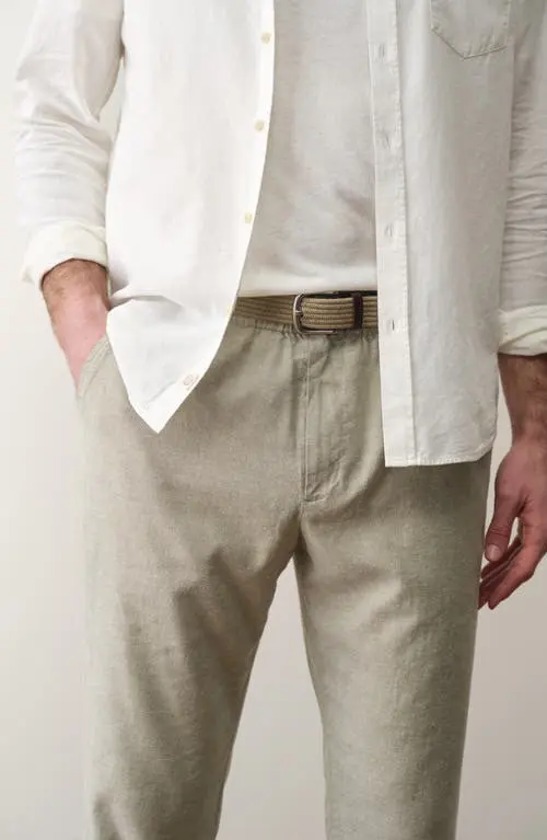 Marine Layer Saturday Slim Straight Leg Chinos - Olive