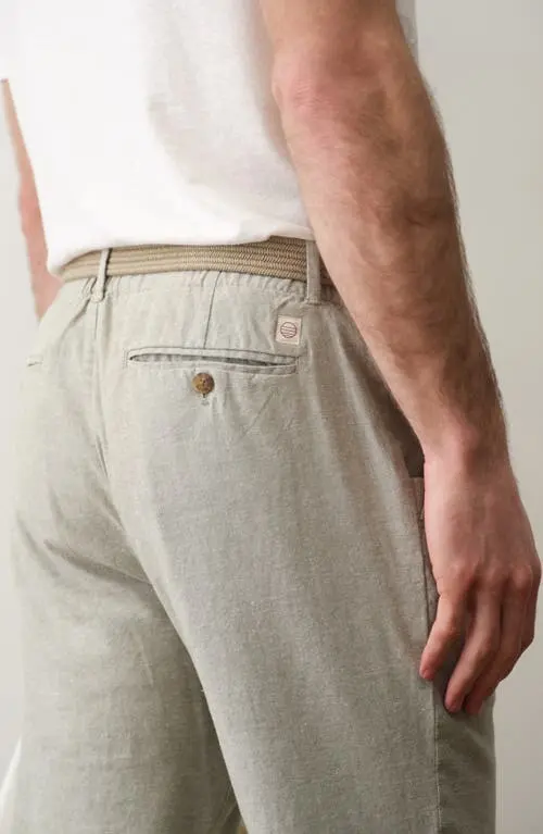 Marine Layer Saturday Slim Straight Leg Chinos - Olive