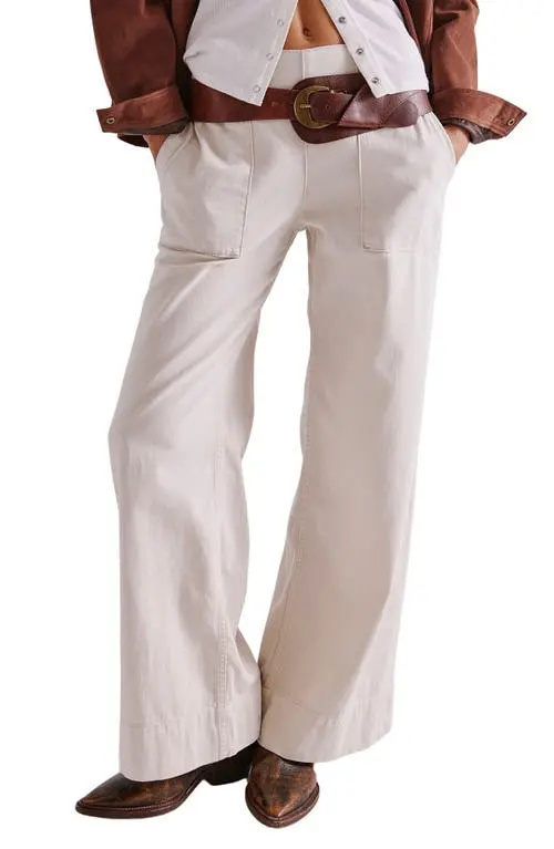 Free People Breezy Wide Leg Jeans - Bright Lights