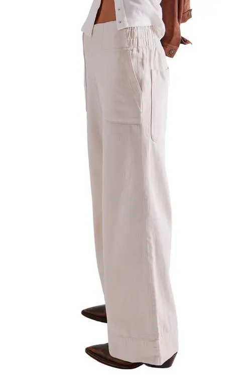 Free People Breezy Wide Leg Jeans - Bright Lights