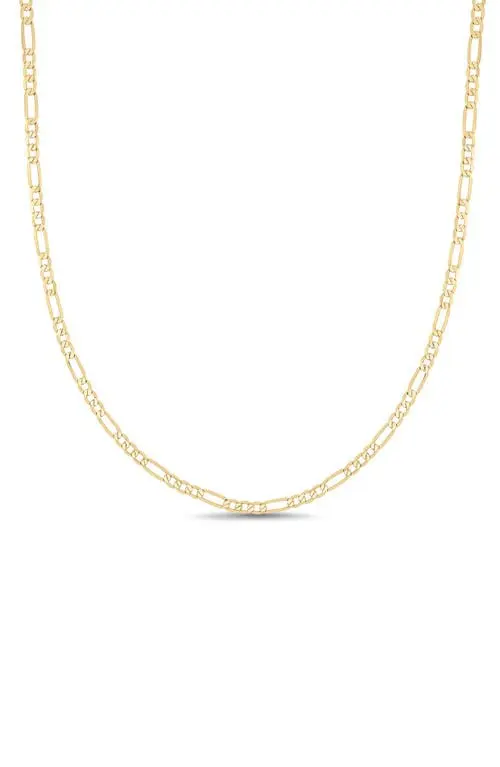 Bony Levy 14k Gold Figaro Chain Necklace - 14ky