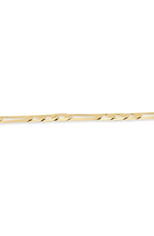 Bony Levy 14k Gold Figaro Chain Necklace - 14ky