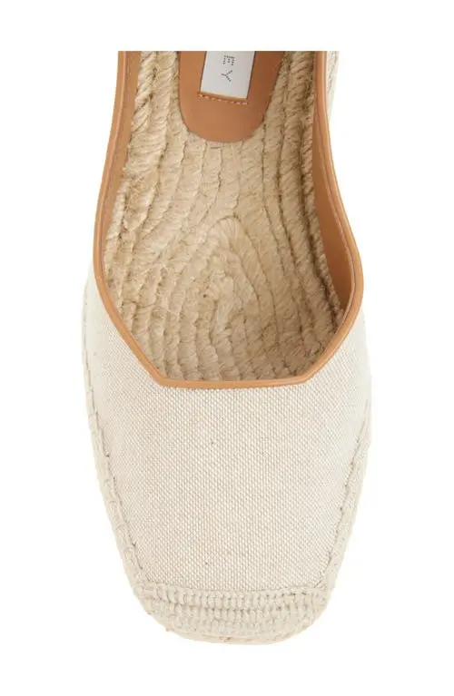 Stella McCartney Gaia Espadrille Wedge Slingback Pumps