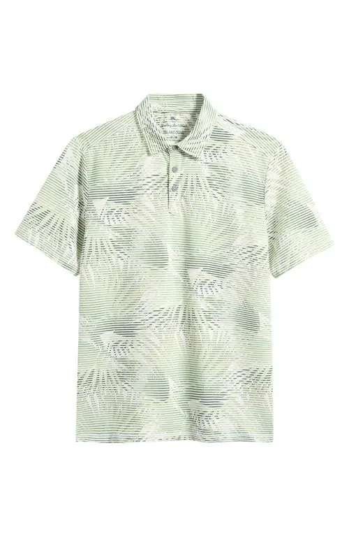 Tommy Bahama Islandzone® Costa Wave Fiore Fronds Polo Shirt - Tequila