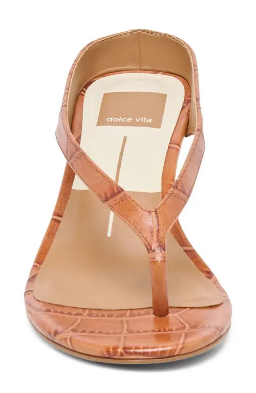 Dolce Vita Doreen Sandal - Cedar Croco Embossed