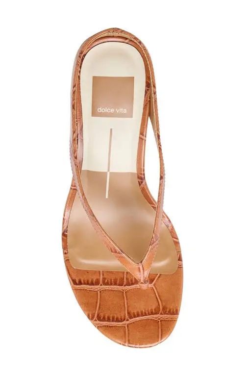 Dolce Vita Doreen Sandal - Cedar Croco Embossed