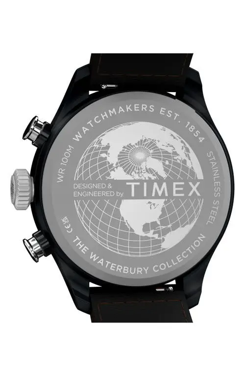 Timex® Waterbury Fly-back Chronograph Watch