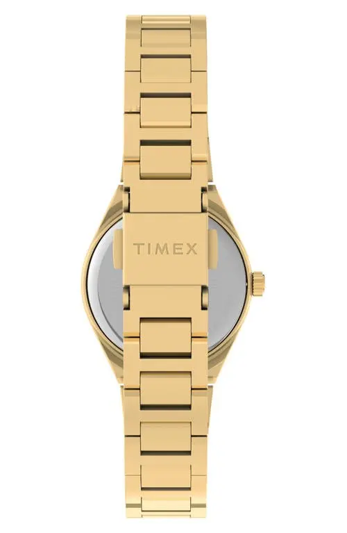 Timex® Timex Q Continental Mini Stainless Steel Bracelet Watch - Goldone