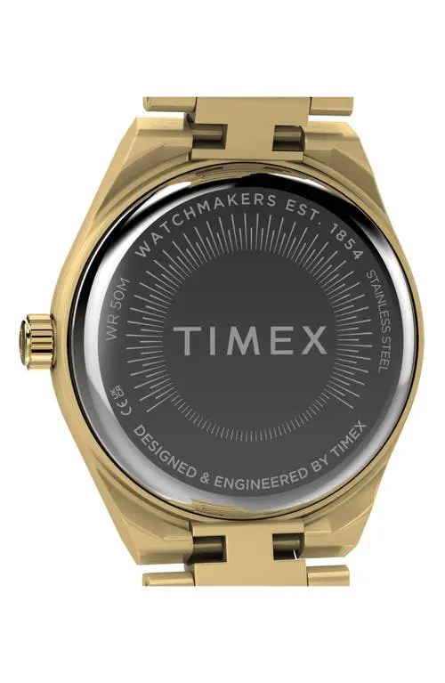 Timex® Timex Q Continental Mini Stainless Steel Bracelet Watch - Goldone
