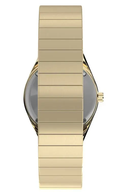 Timex® Q Mini 30mm Stainless Steel Expansion Band Watch - Gold-tone