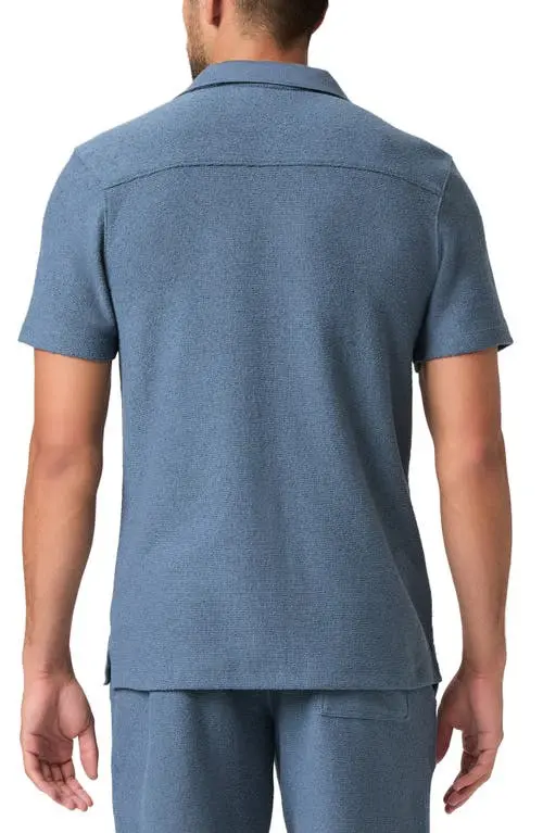 Paige Oliver Terry Cloth Camp Shirt