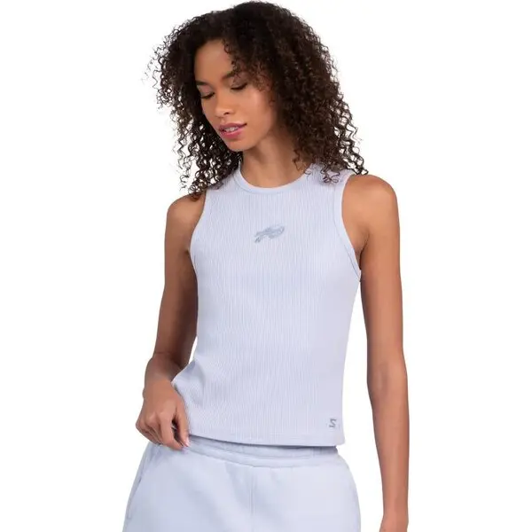 STARTER Buffalo Bills Cropped Tank - Light Blue
