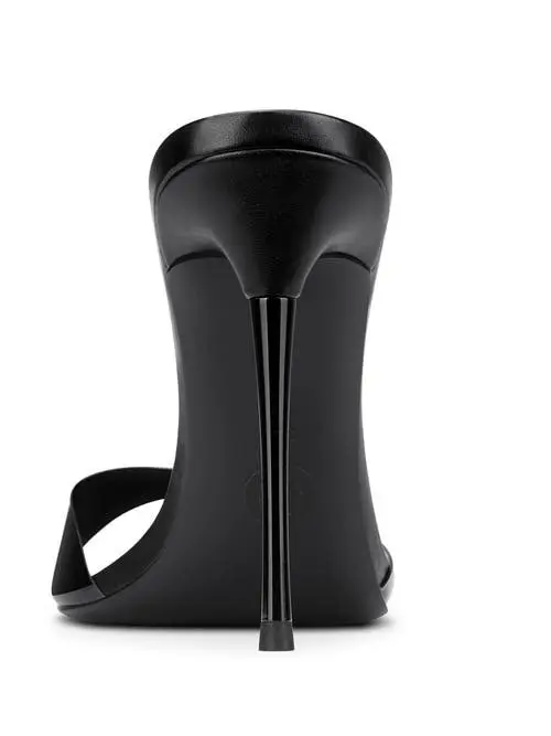 FEMME Azúcar Mule With Stiletto Heel - Black