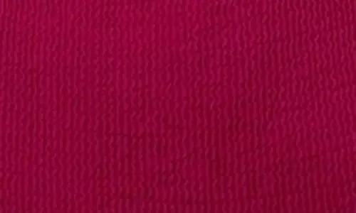 MALAI Raspberry Textured Wave Cutout One-piece Swimsuit - Textured Wave Raspberry