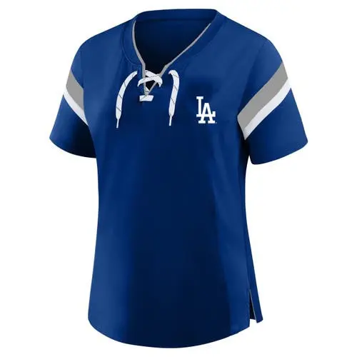 Profile Los Angeles Dodgers Lace-up T-shirt