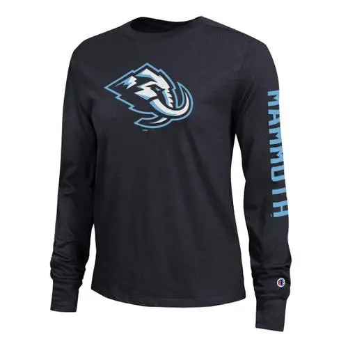 Champion Utah Mammoth Long Sleeve T-shirt - Black