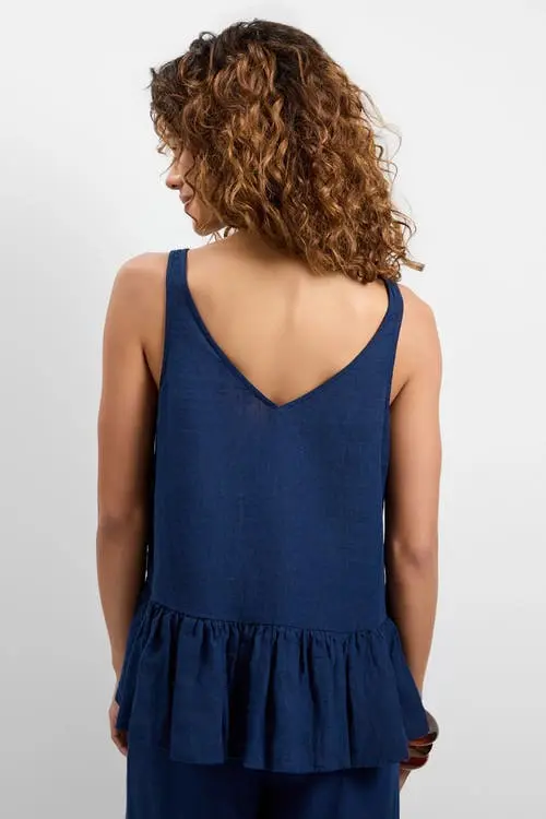 Trina Turk Bosco Tiered Ruffle Top