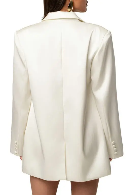 JLUXLABEL Lara Oversize Blazer - Ivory