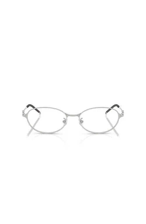 DIESEL® Oval Optical Glasses - Silver