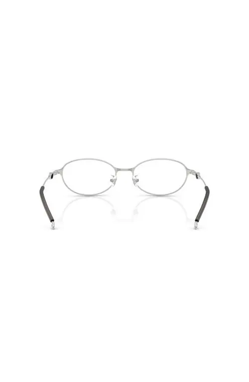 DIESEL® Oval Optical Glasses - Silver