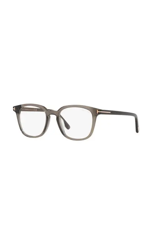 TOM FORD 51mm Square Optical Glasses - Brown