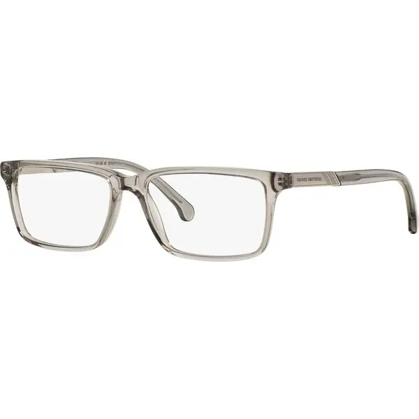 Brooks Brothers Rectangle Full Rim Acetate Eyeglasses - Grey