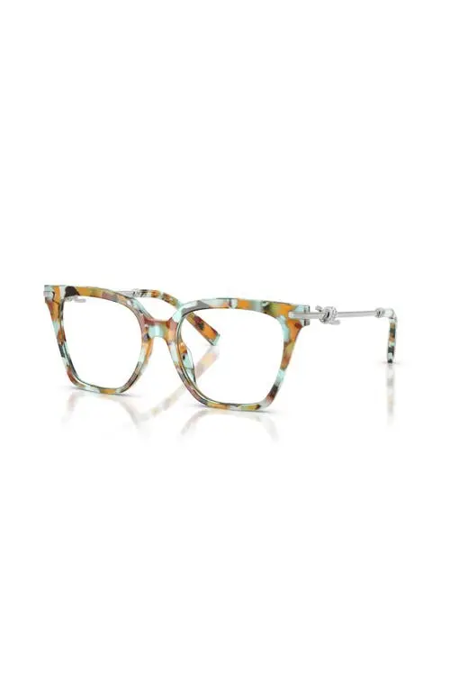 Tiffany & Co. Square Acetate Eyeglasses - Tortoise