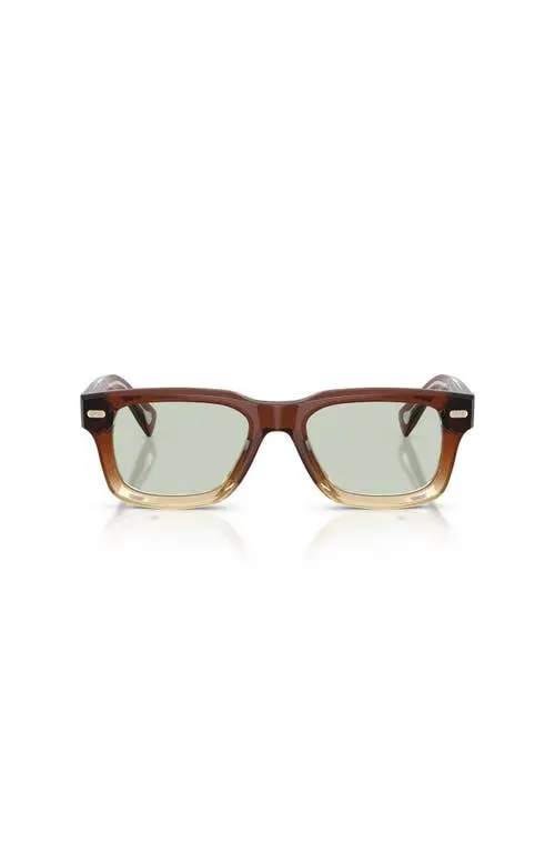 Brunello Cucinelli Rectangle Full Rim Acetate Eyeglasses