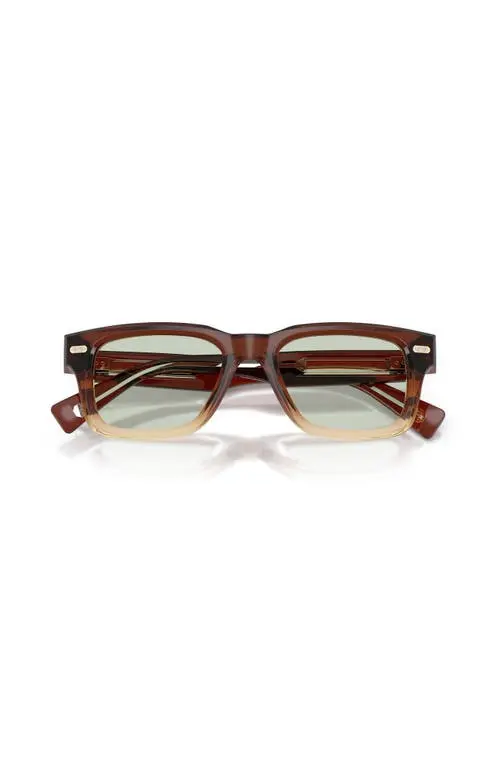 Brunello Cucinelli Rectangle Full Rim Acetate Eyeglasses
