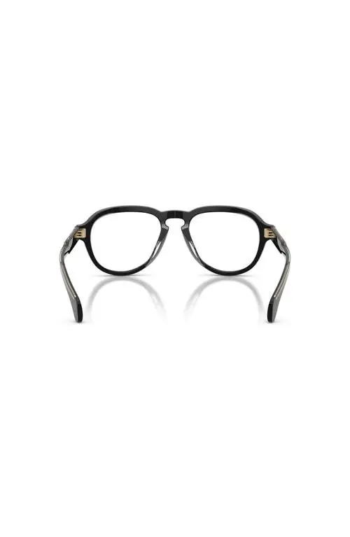 Moncler Pilot Optical Glasses - Black