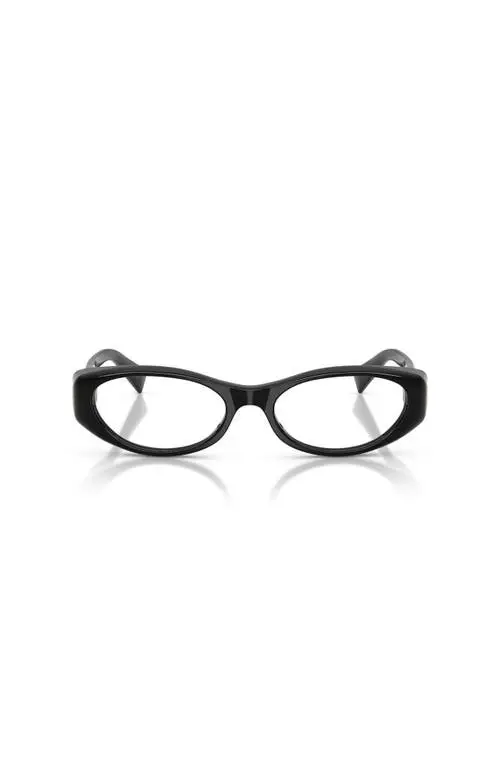 Miu Miu Oval Acetate Eyeglasses