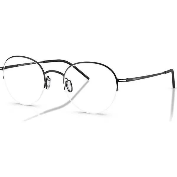 Giorgio Armani 49mm Phantos Optical Glasses - Black