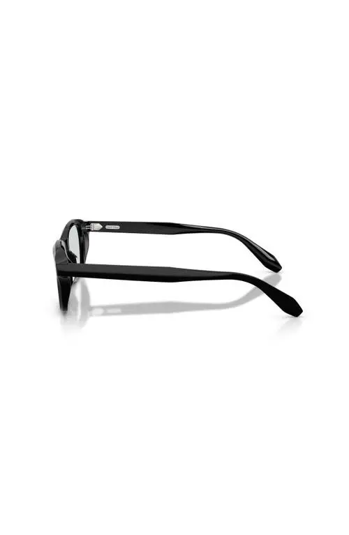 Oliver Spencer Rectangle Optical Glasses - Black
