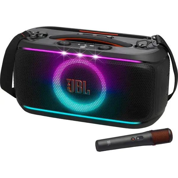 JBL On-the-go 2 Plus Partybox Bluetooth Speaker - Black
