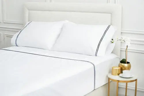 ELISABETH YORK Legacy Onyx Bedding Sheet Collection - Black