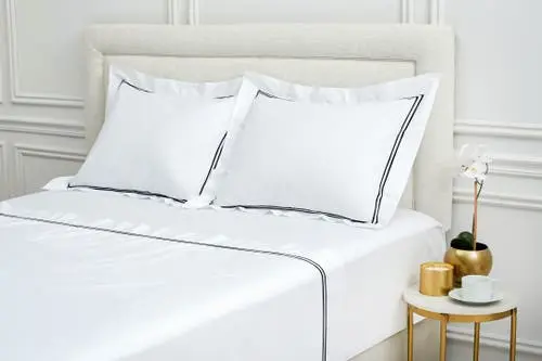 ELISABETH YORK Legacy Onyx Bedding Sheet Collection