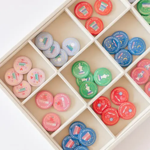 JOLLITY & CO Book Club Merit Badges