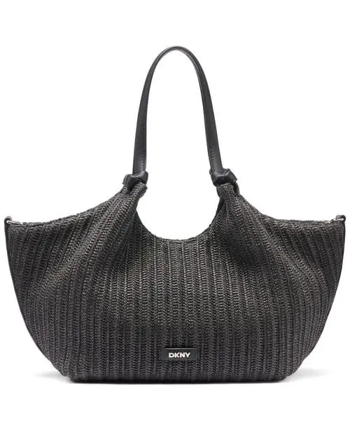 Dkny Paula Medium Tote Bag - Black/silver