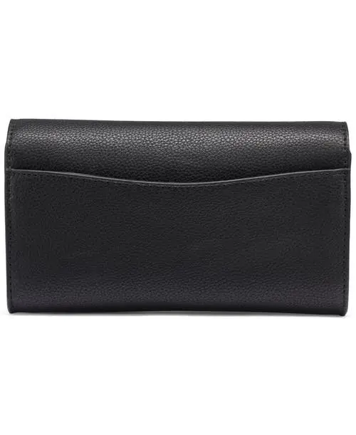 Dkny Bryar Wallet On A String - Black/silver