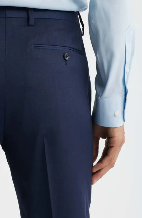 Bonobos Jetsetter Flat Front Athletic Fit Stretch Wool Dress Pants