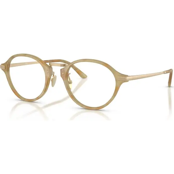 Giorgio Armani 48mm Phantos Optical Glasses - Beige