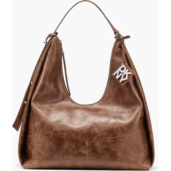 Dkny Elicia Large Hobo Bag - Walnut