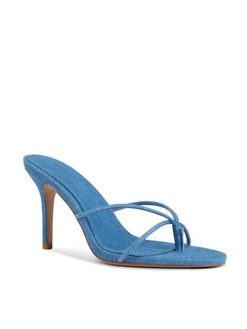 Femme La Sicilian Stiletto Sandals - Blue