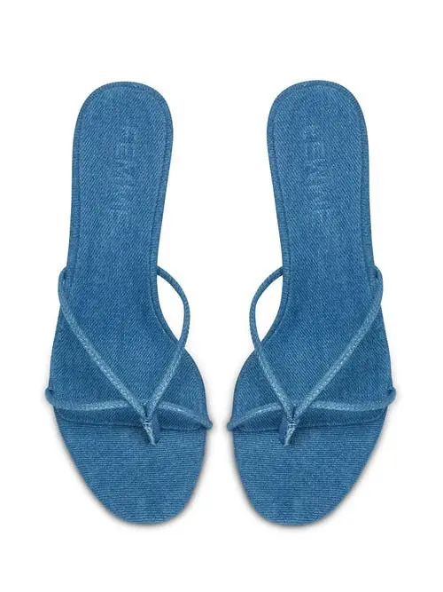 Femme La Sicilian Stiletto Sandals - Blue